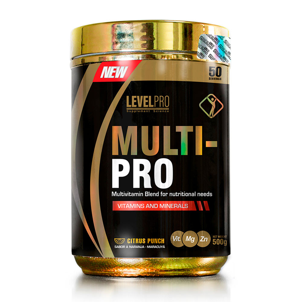 Ripley - LEVEL PRO MULTIVITAMINICO MULTI PRO 500GR