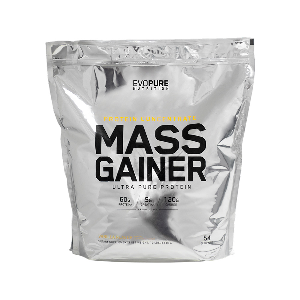 Ripley - MASS GAINER EVOPURE 12 LB VAINILLA + SHAKER