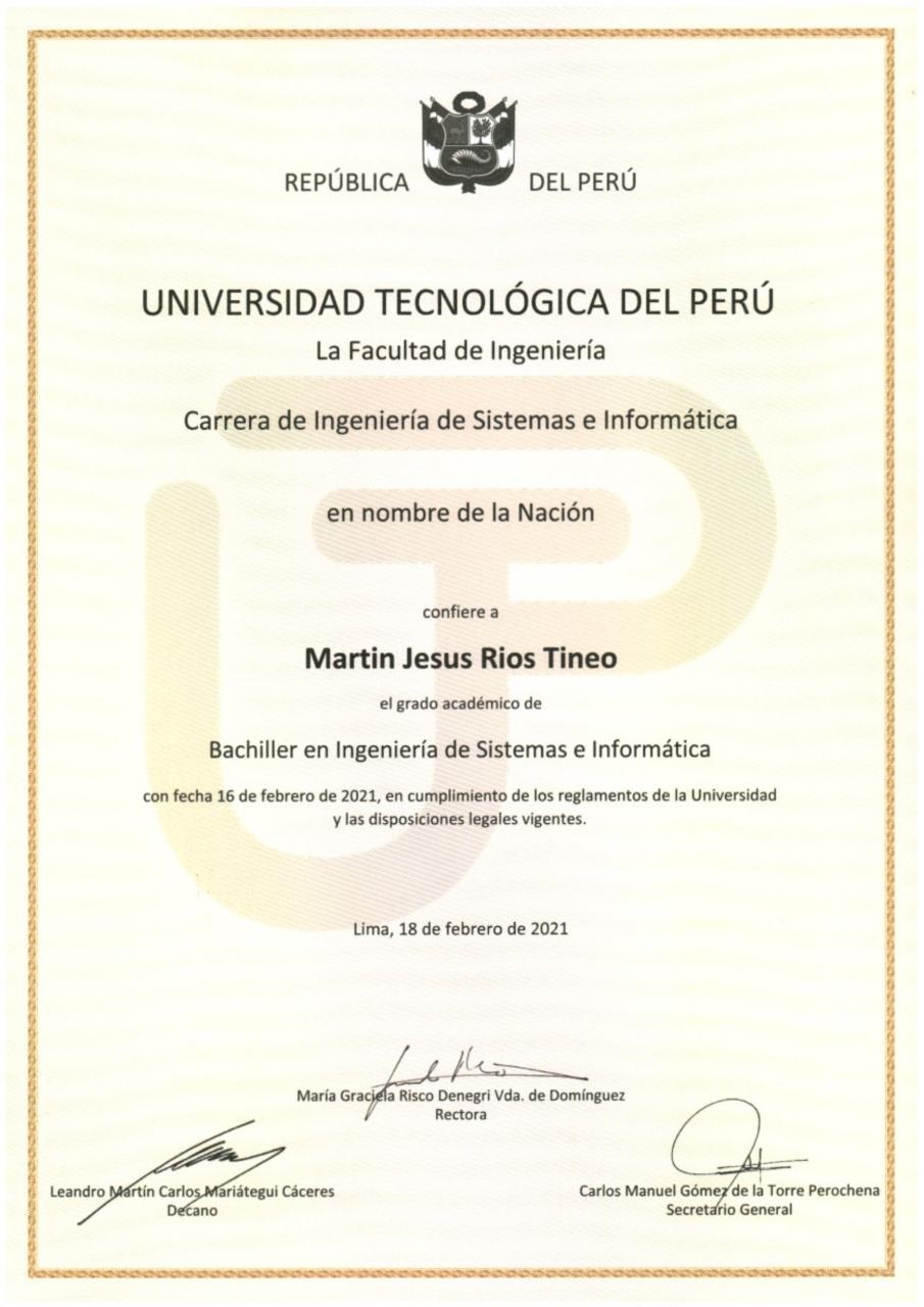 Martin Jesus Rios Tineo - Software Engineer - Frontend | Javascript ...
